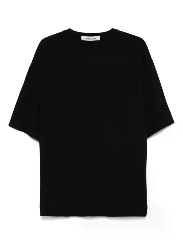 Undercover Slogan-print T-shirt - Black