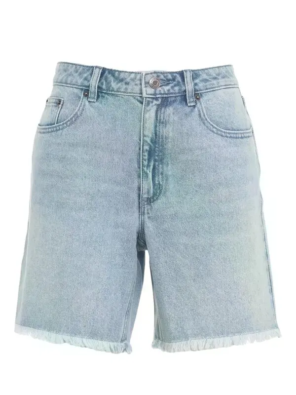 Michael Kors Boyfriend Denim Shorts - Blue