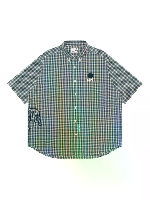 AAPE BY *A BATHING APE® Plaid Shirt