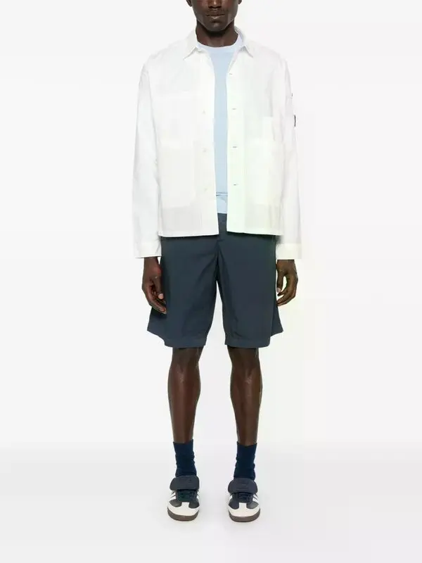 C.P. COMPANY Cotton Crepe T-shirt - Blue