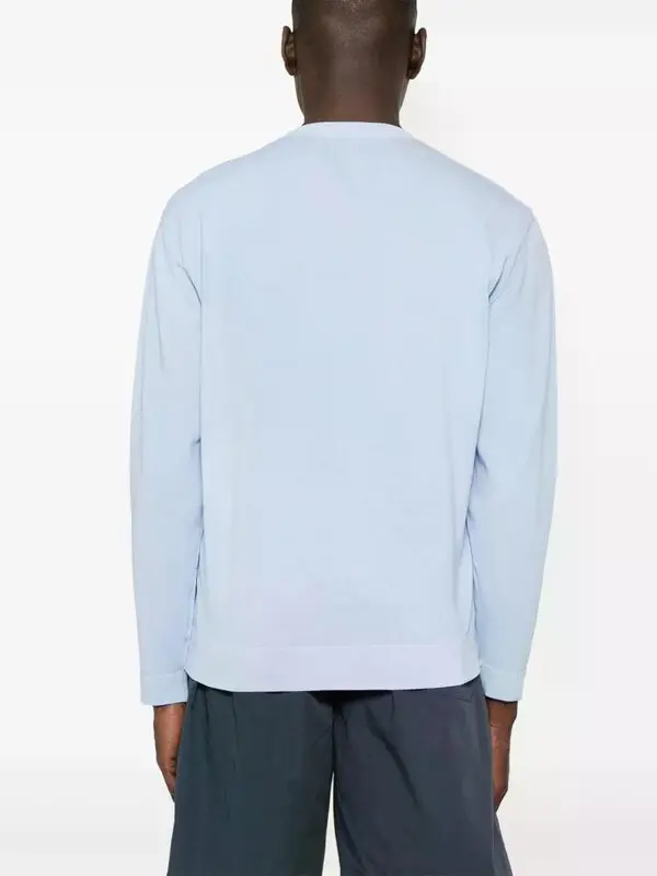 C.P. COMPANY Cotton Crepe T-shirt - Blue