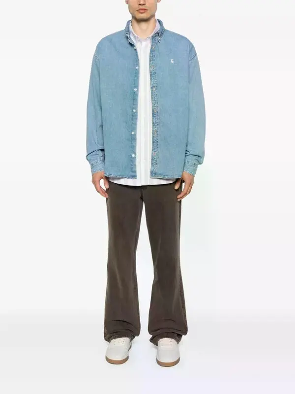 Carhartt Work In Progress Lucas Shirt - Blue