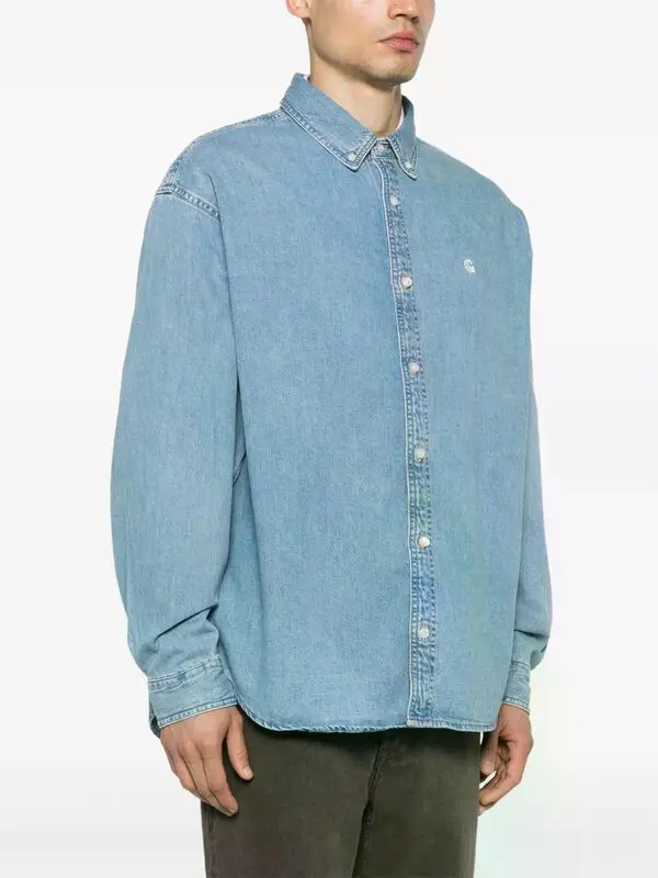 Carhartt Work In Progress Lucas Shirt - Blue