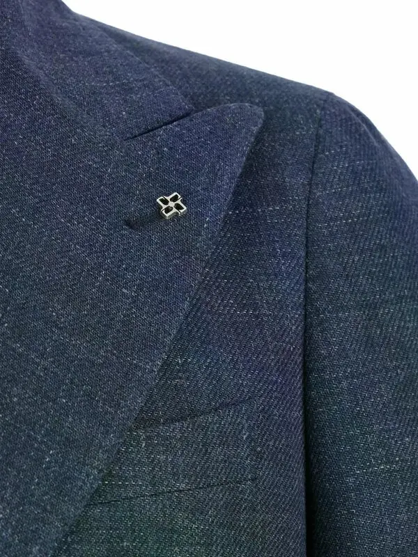 Tagliatore Brooch-detail Blazer