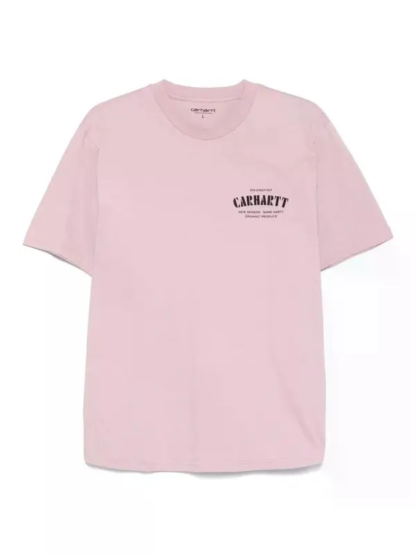 Carhartt Work In Progress Catalogue C Logo T-shirt - Pink