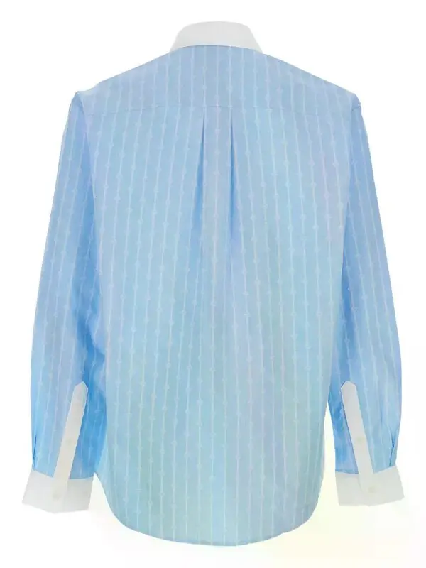 Casablanca Laurel Monogram Shirt - Blue