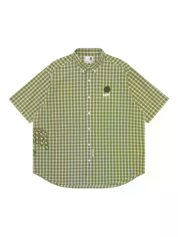 AAPE BY *A BATHING APE® Plaid Shirt