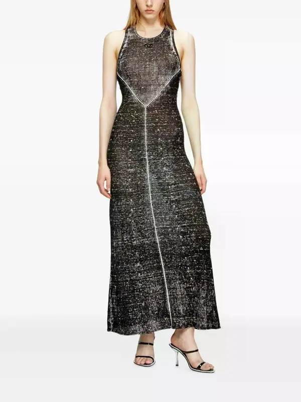 DIESEL® Maxi M-rab Dress - Black