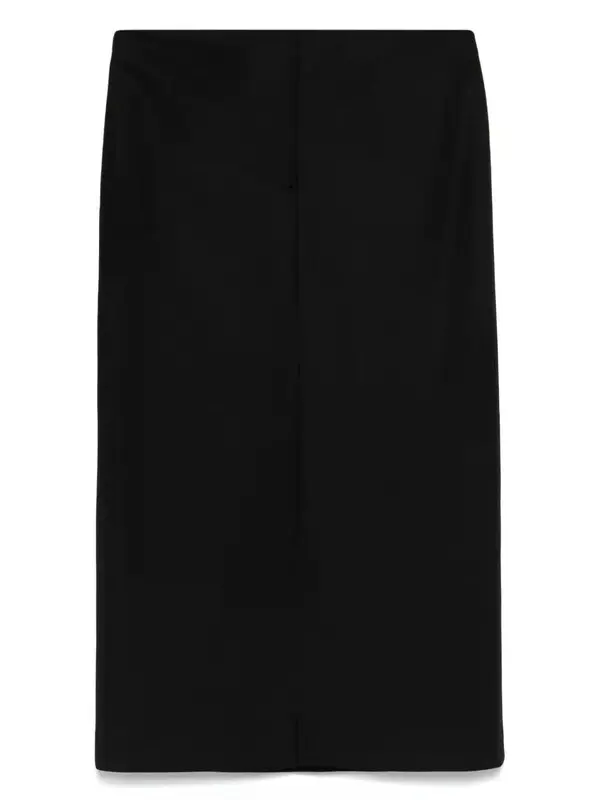 Carven Wool Maxi Skirt