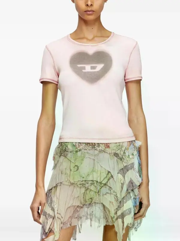 DIESEL® T-ele T-shirt - Pink