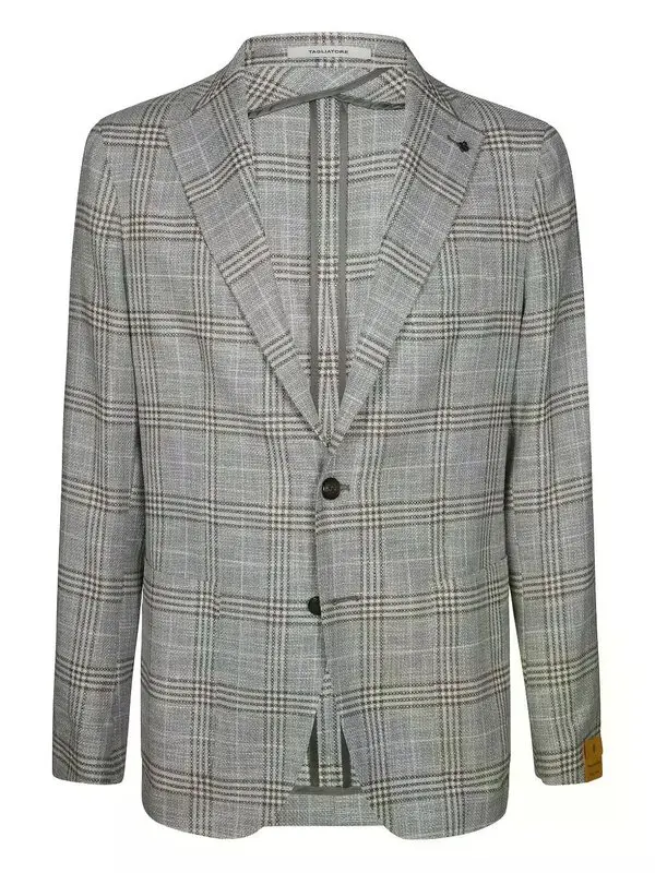 Tagliatore Check-print Blazer