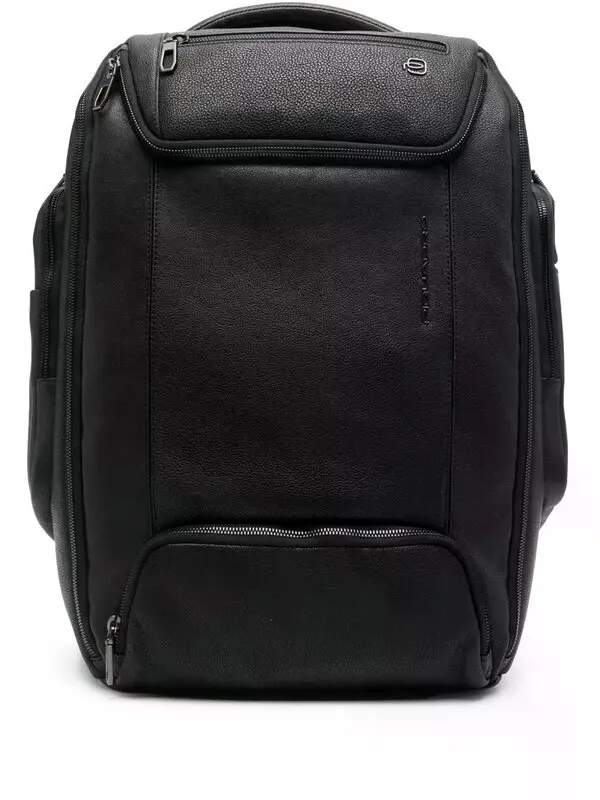 PIQUADRO Personalizable 15.6 Laptop Backpack - Black
