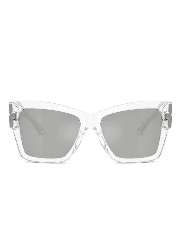 Dolce & Gabbana Printed-arms Sunglasses - White