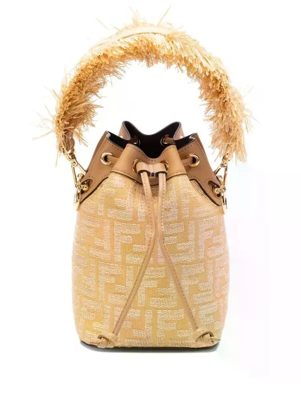 Fendi Mon Tresor Bucket Bag - Neutrals
