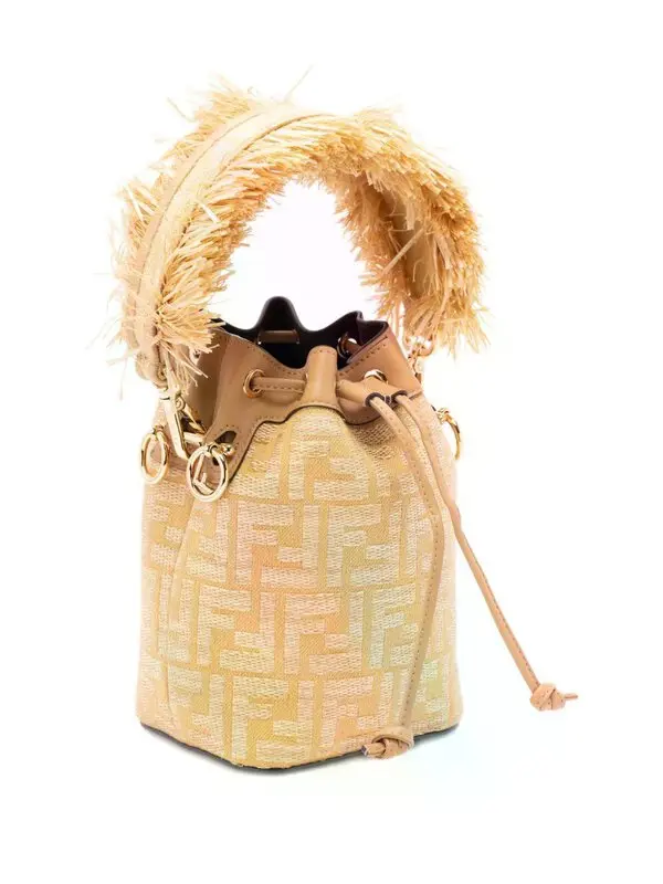 Fendi Mon Tresor Bucket Bag - Neutrals