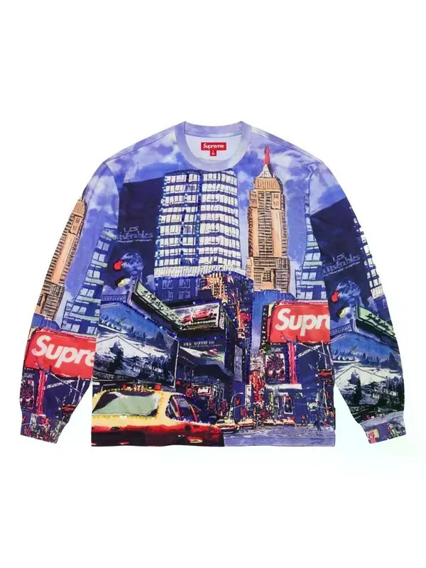 Supreme Skyline Sequin Top - Purple