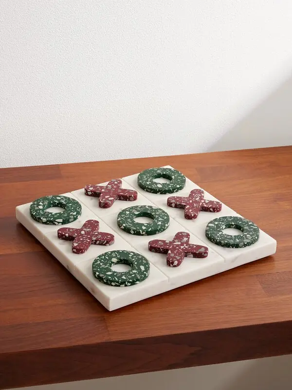 THE CONRAN SHOP Pietra Stone And Marble Naughts And Crosses Set
