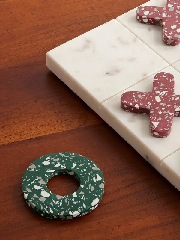 THE CONRAN SHOP Pietra Stone And Marble Naughts And Crosses Set