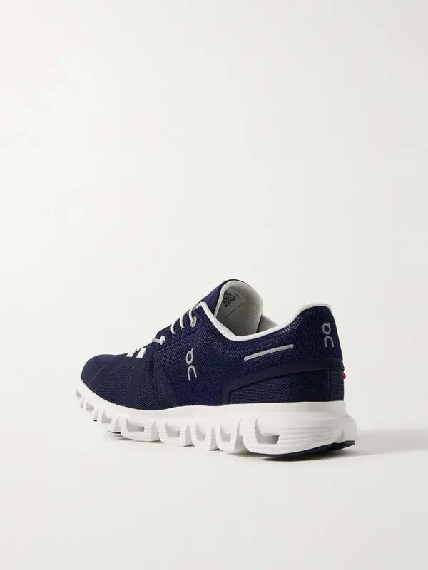 On Cloud 6 Rubber-trimmed Mesh Sneakers