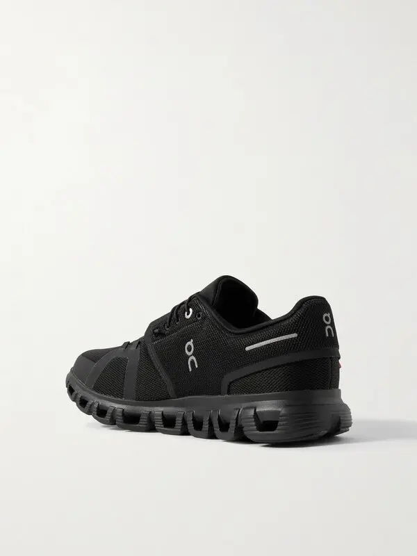 On Cloud 6 Rubber-trimmed Mesh Sneakers