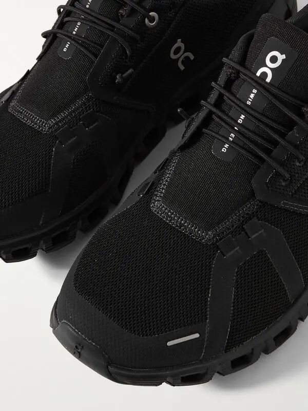 On Cloud 6 Rubber-trimmed Mesh Sneakers