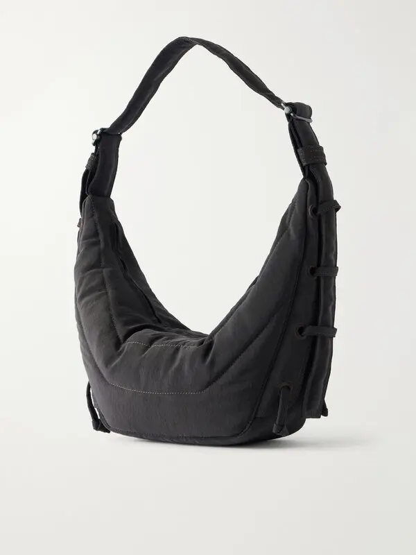LEMAIRE Soft Game Small Messenger Bag - Black
