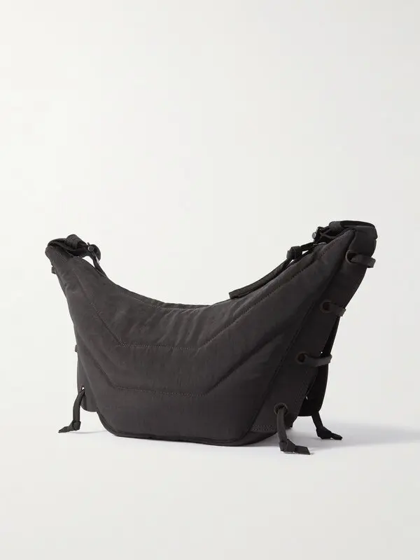 LEMAIRE Soft Game Small Messenger Bag - Brown