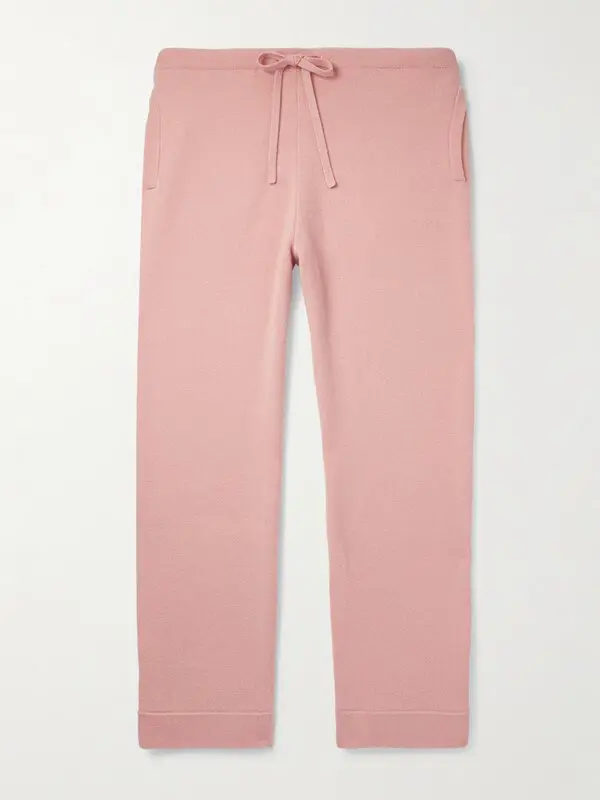 GOD'S TRUE CASHMERE Wanderer Tapered Trousers - Pink