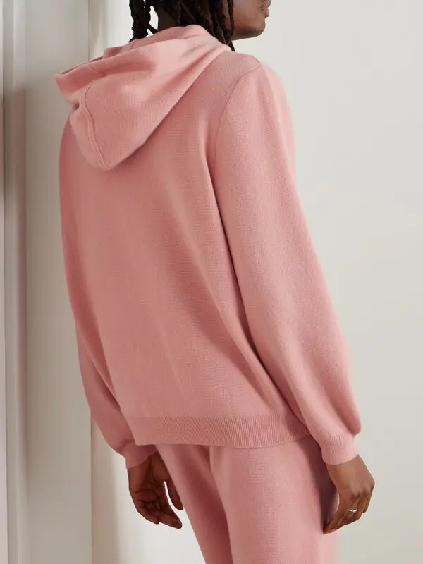 GOD'S TRUE CASHMERE Wanderer Embellished Cashmere Hoodie