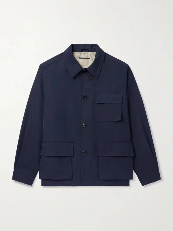 Dunhill Twill Shirt Jacket