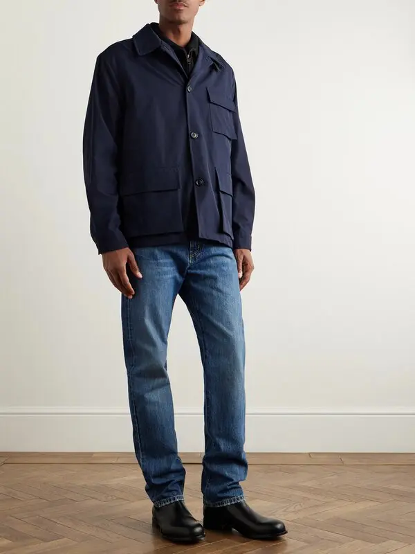 Dunhill Twill Shirt Jacket
