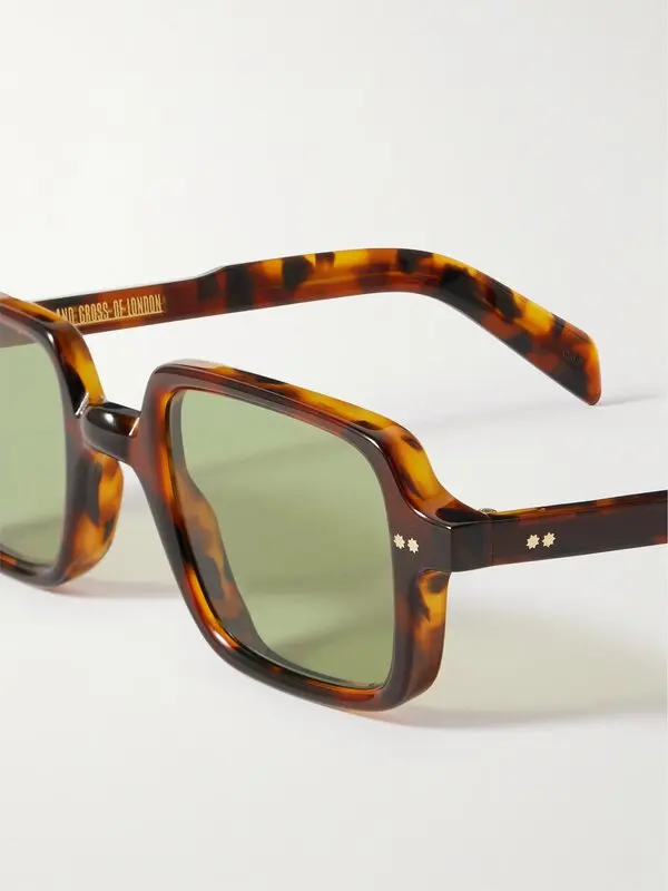 CUTLER AND GROSS Rectangle-frame Sunglasses
