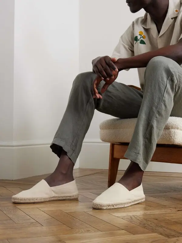 CastaÑer Pablo Canvas Espadrilles - Off-white