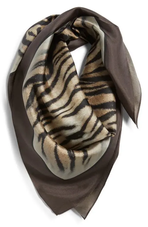 Nordstrom Printed Square Silk Scarf - Ziger