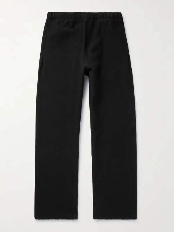 Auralee Straight-leg Cotton-jersey Trousers