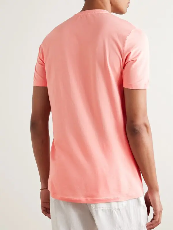Altea Lewis Slim-fit Stretch-cotton Jersey T-shirt