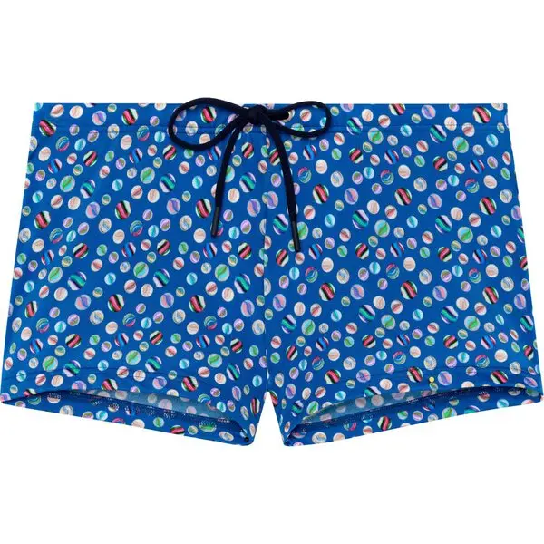 HOM Socoa Swim Shorts - Navy Print