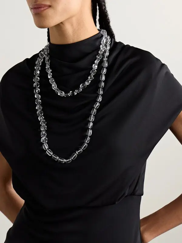 SOPHIE BUHAI Ice Quartz Necklace