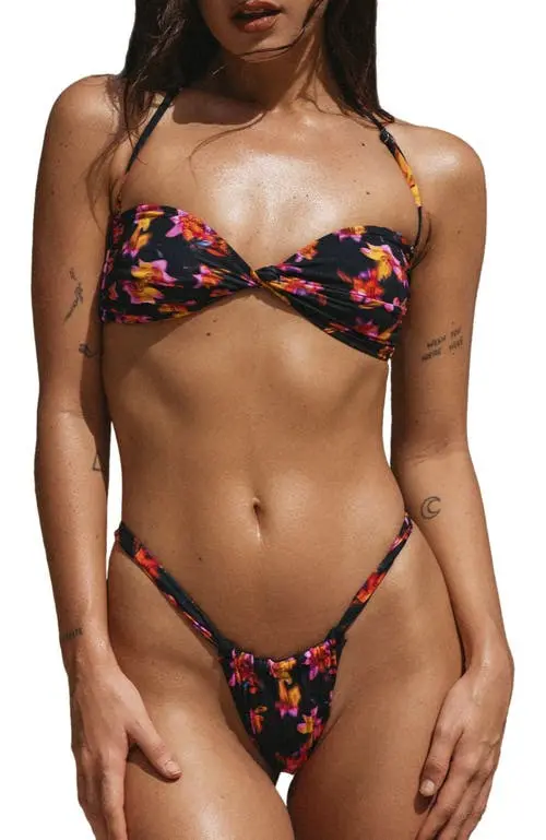 BRIGHT SWIMWEAR NIA BOTTOM Bright Swimwear Nia High Rise Bikini Bottom - Eclipse