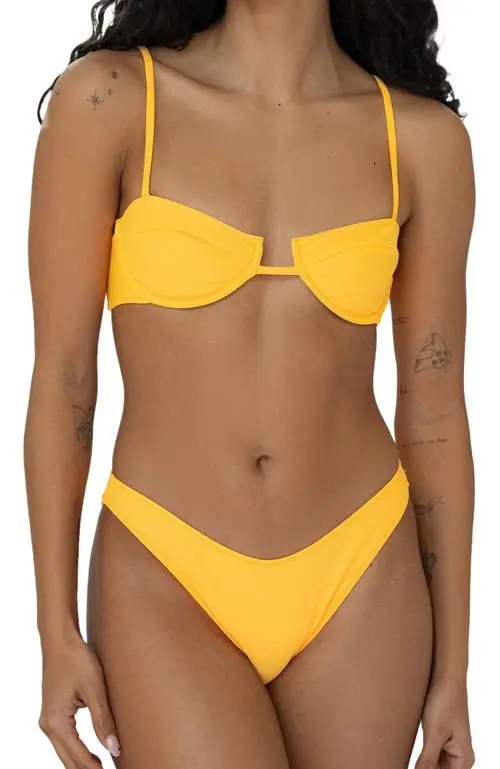 BRIGHT SWIMWEAR LOLA BOTTOM Bright Swimwear Lola Bikini Bottom - Yellow