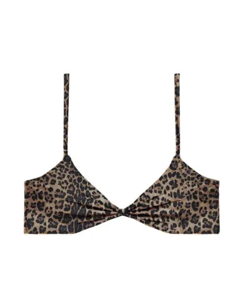 BILIBLOND Jordan Bikini Top - Leopard