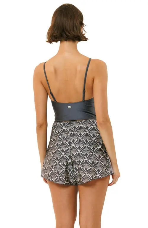 BILIBLOND Arava One-piece Swimsuit - Shiny Leaf
