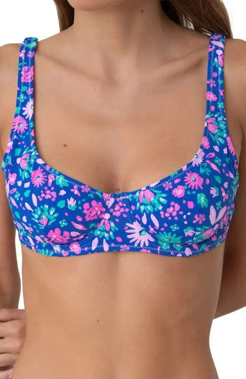 BRIGHT SWIMWEAR Capri Top - Sky Purple