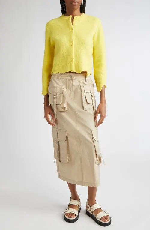 Acne Studios Kiruna Boiled Knit Cardigan
