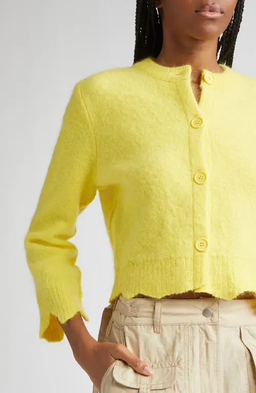 Acne Studios Kiruna Boiled Knit Cardigan