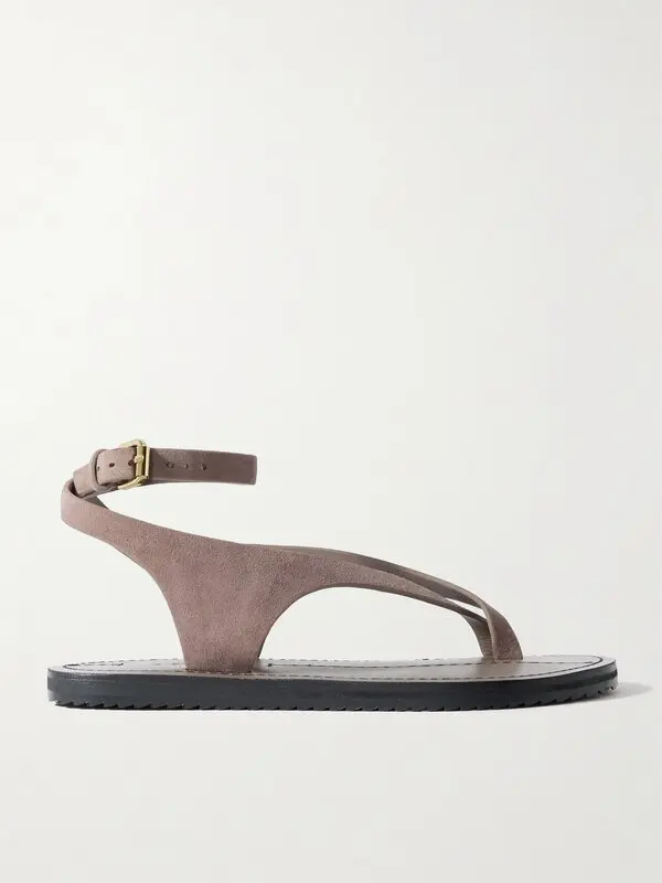 A.emery Millar Suede Sandals - Brown