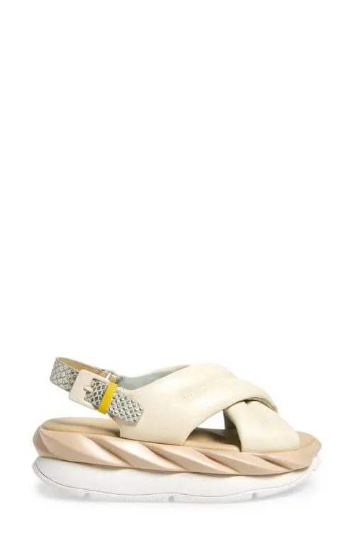 4CCCCEES Mellow Moa Platform Slingback Sandal - Ivory