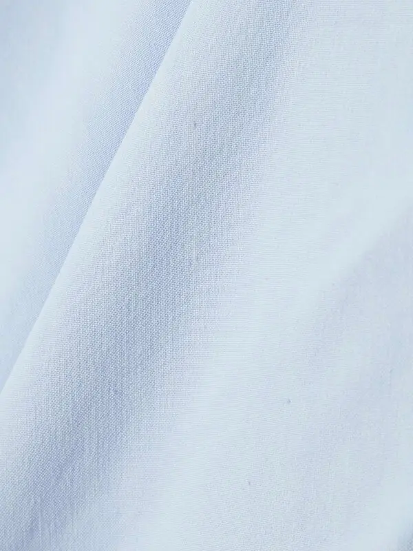Another Tomorrow Hemp-blend Maxi Dress - Light Blue