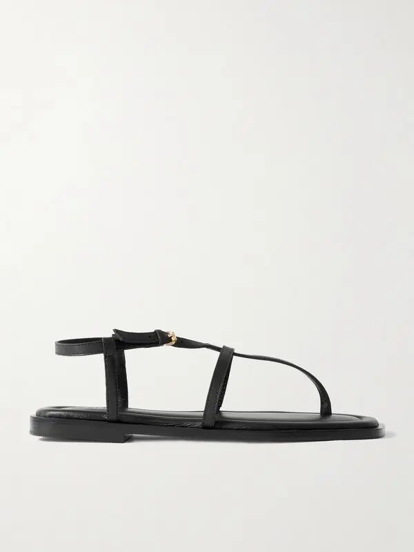 A.emery Remly Leather Sandals - Black