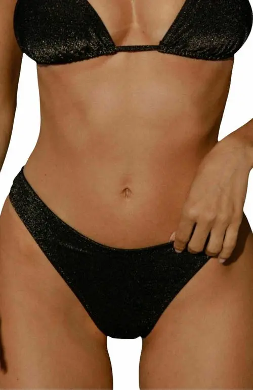 BILIBLOND Bikini Bottom Negev - Black Lurex